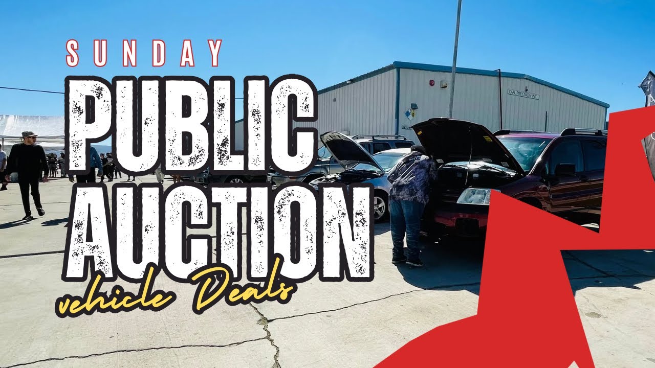 Public Auto Auction drive a little save a lot ! - YouTube