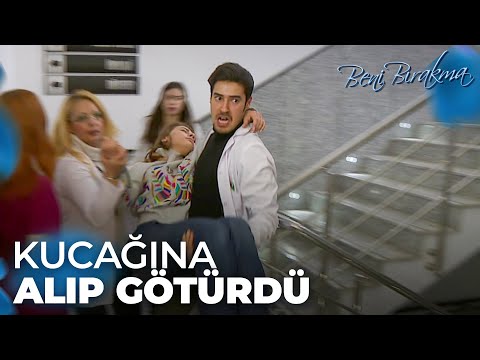 Emre, Zeynep'i yerde görünce, kucağına alıp götürdü - Beni Bırakma 45. Bölüm