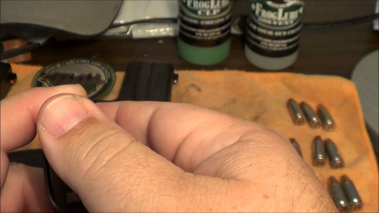 How to use the Glock Magazine Loader - YouTube