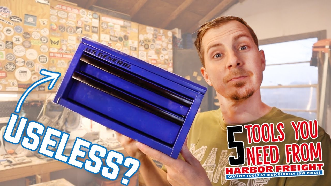 5 Woodworking Tools You Need From Harbor Freight - YouTube