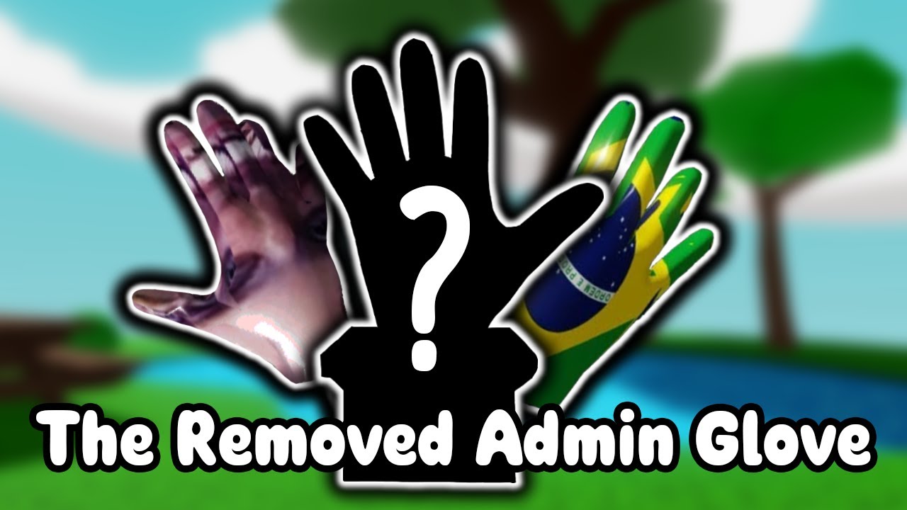 The Removed Admin Glove - Slap Battles - YouTube
