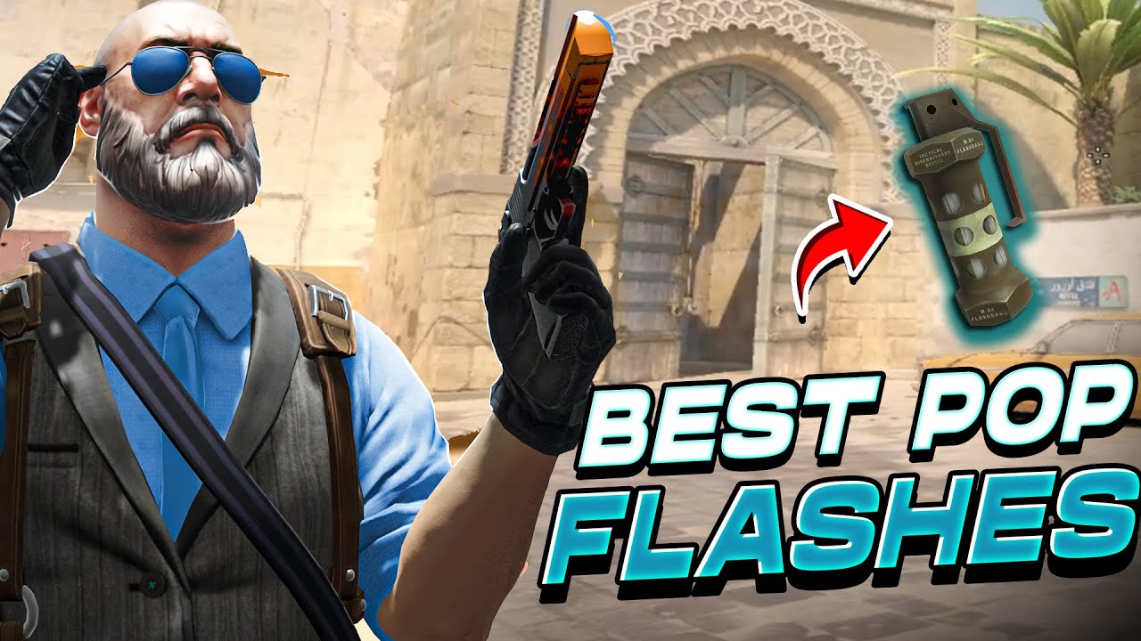 This POP Flash is INSANE for taking LONG on Dust2 CS2 - YouTube
