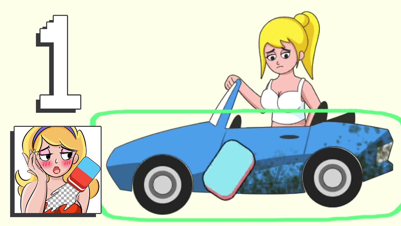 Delete Puzzle: Erase Her - All Levels 1-50 part 1 - YouTube