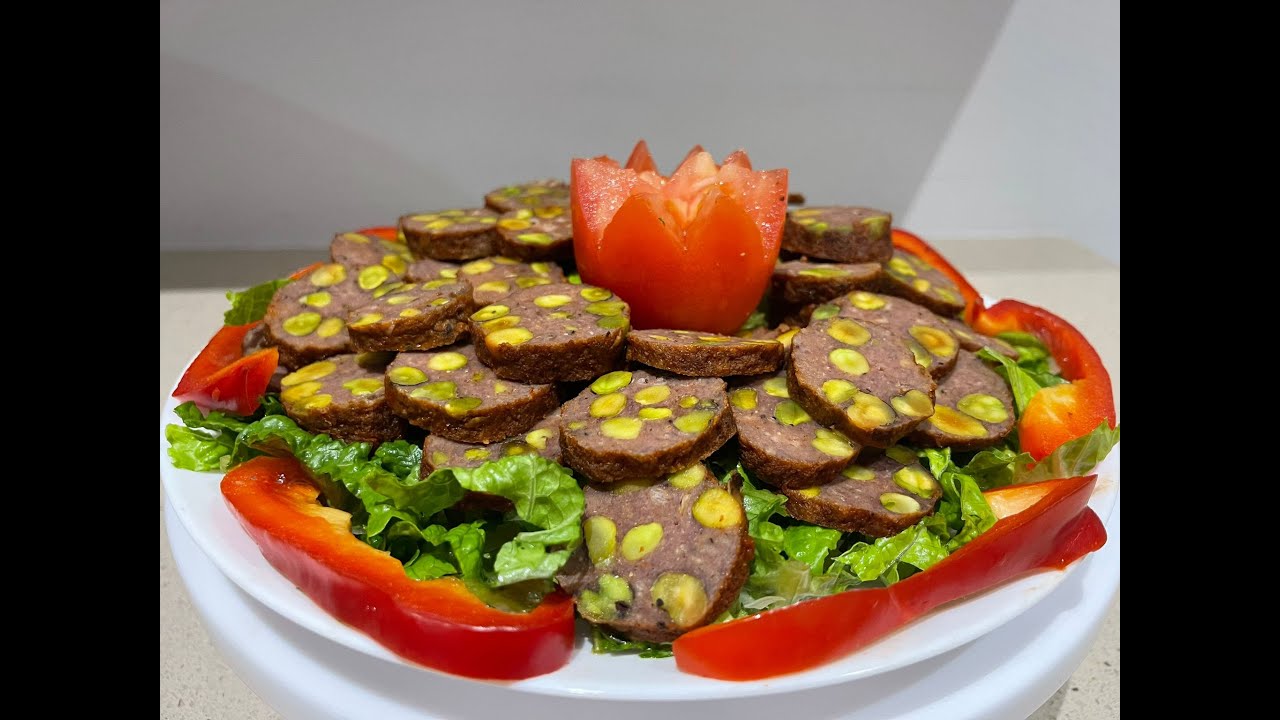 Authentic Aleppo Style Mortadella Recipe | Homemade Syrian Sausage with ...