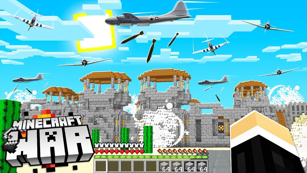 our Minecraft Base is under attack! (Minecraft War #26) - YouTube