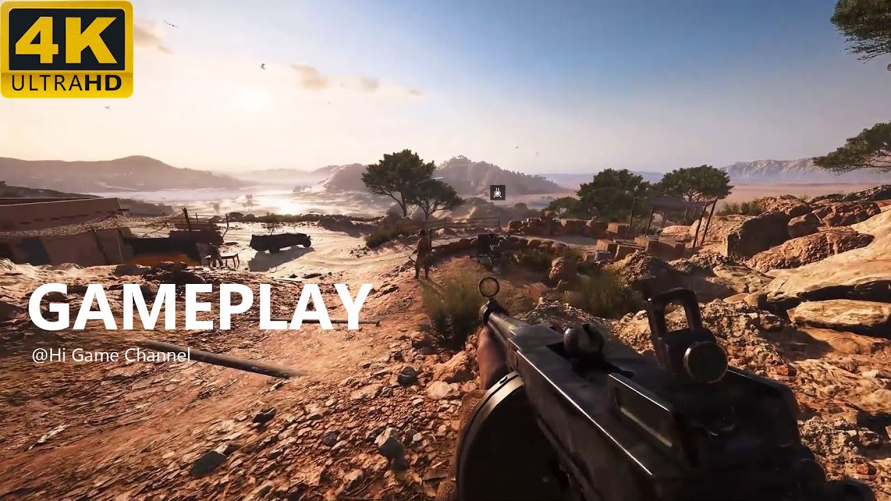 【4K】Battlefield V: Return to the Battlefield, First-Person Gameplay ...