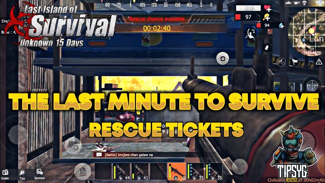 THE LAST MINUTE TO SURVIVE • Last Island Of Survival • - YouTube