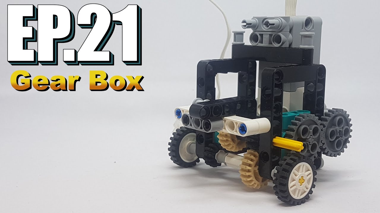 【樂高組裝教學 EP21】樂高 簡易齒輪箱 Simple Gear Box【LEGO MINDSTORMS Robot Inventor ...