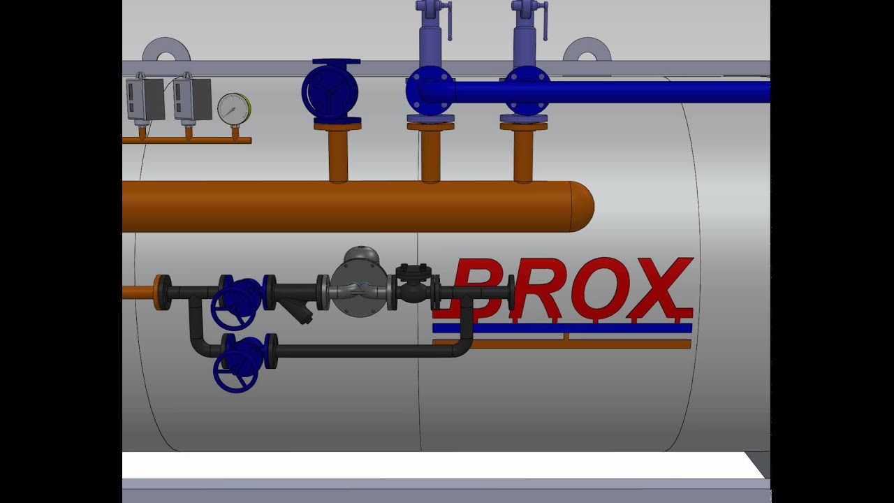 Brox Yatay Buhar Jeneratörü - Brox Horizontal Steam Generator - YouTube
