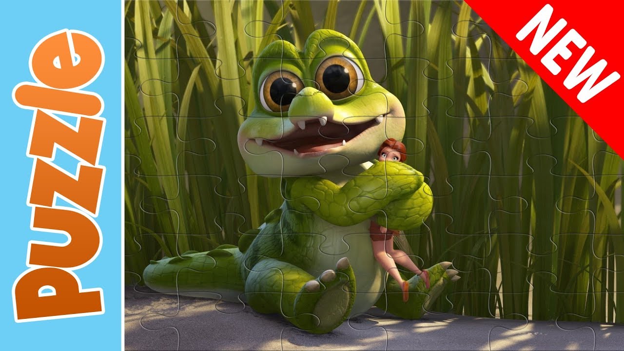 Funny Puzzle Videos for Kids | Tinker Bell with Crocodile Puzzle Games ...