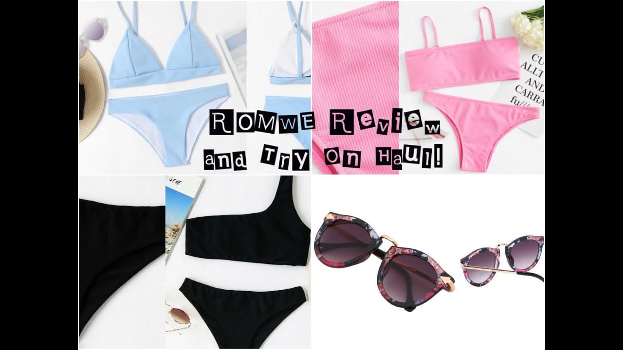 ROMWE Review Haul! - YouTube