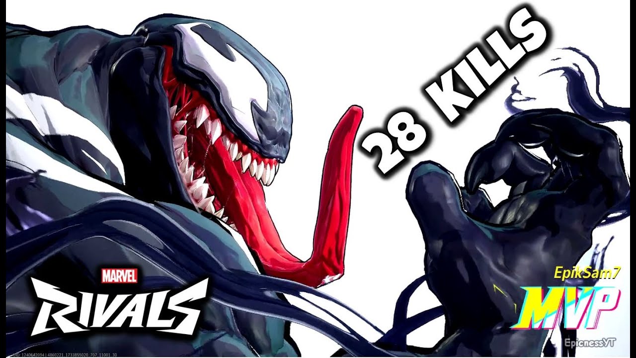 MARVEL RIVALS - VENOM 28 KILL WIN MVP - GAMEPLAY PART 08 [ PC HD 60FPS ...
