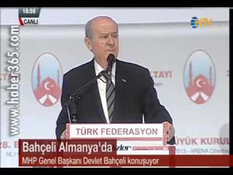 Bahçeli  Çünkü Siz Müslüman Türksünüz