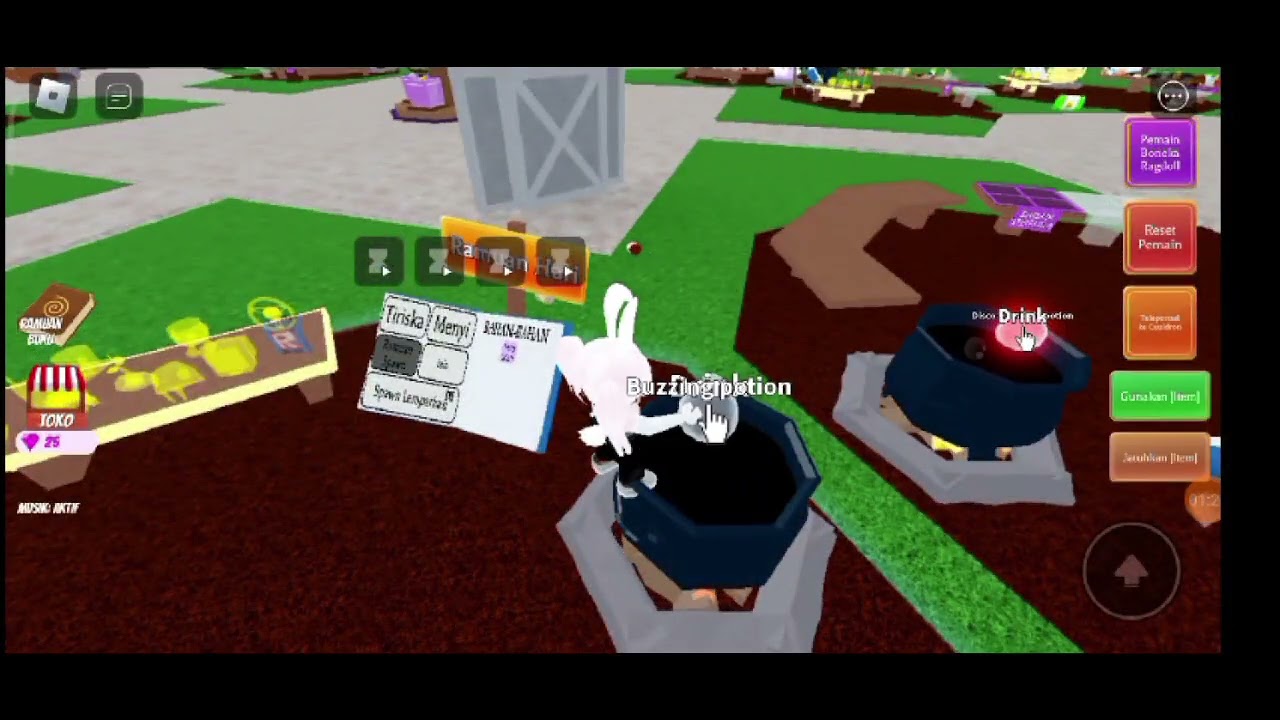 part 2 ramuan peri (roblox penyihir gila) - YouTube