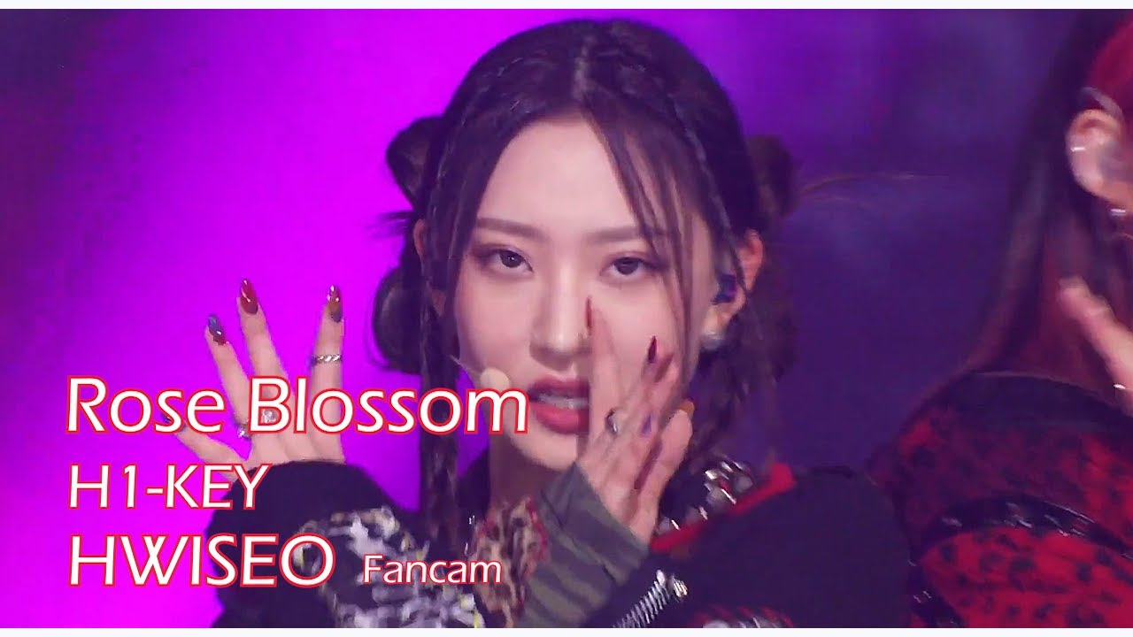 H1-KEY (하이키) - ‘Rose Blossom' HWISEO (휘서) Fancam (직캠) @230129 Inkigayo ...