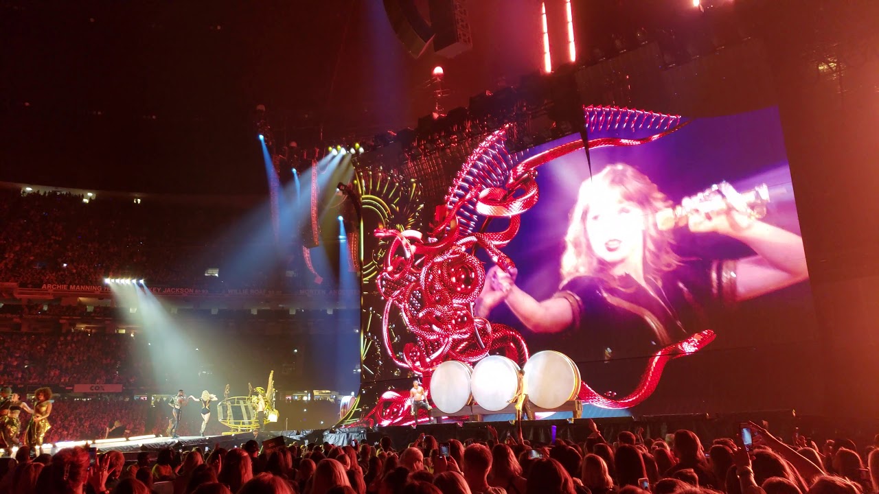 Taylor Swift - King Of My Heart Live at Reputation Stadium Tour NOLA ...