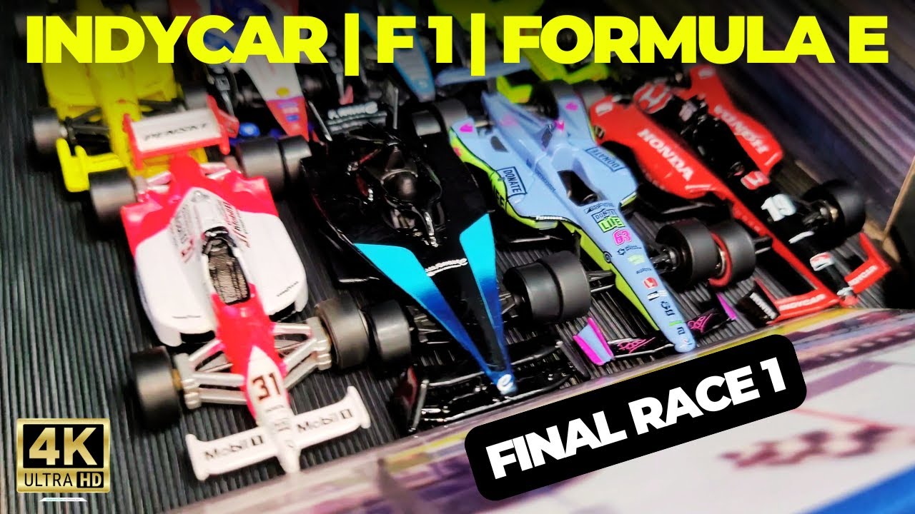 Formula 1 vs Indycar vs Formula-E vs F-Indy [Final Race 1] #formula1 # ...