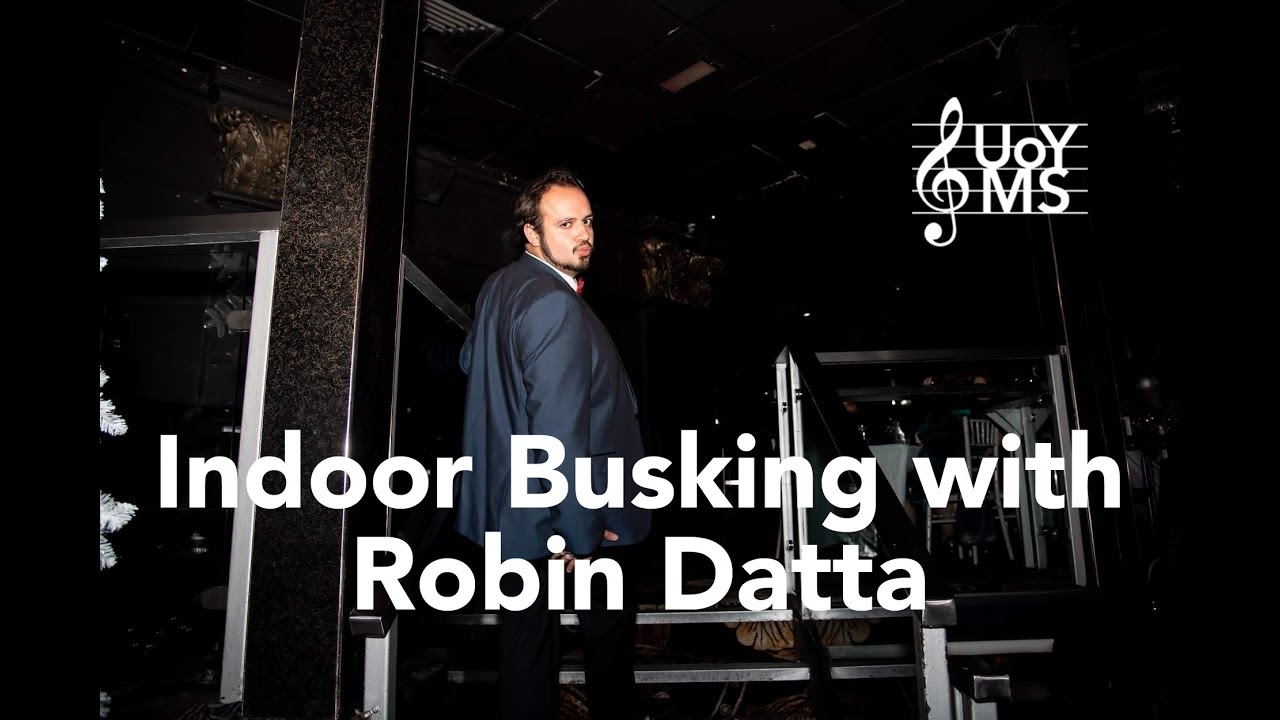Indoor Busking with Robin Datta - YouTube