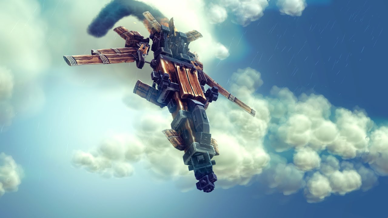 F-37 Talon Attack Aircraft | My Besiege Creations #24 - YouTube