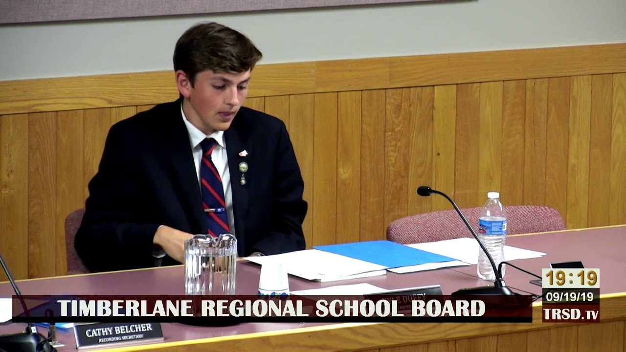 TRSB Meeting 09/19/2019 - YouTube