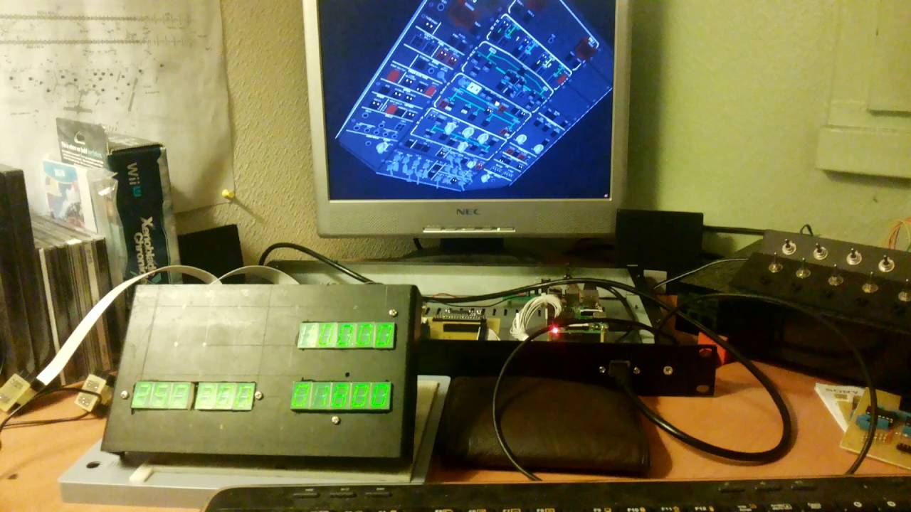 FCU Display Test FGFSInt - YouTube