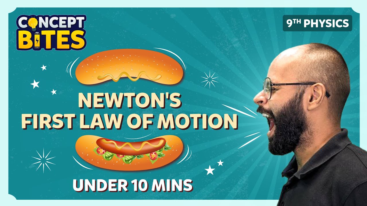 Newton's First Law of Motion Under 10 mins | Force and Laws of Motion ...