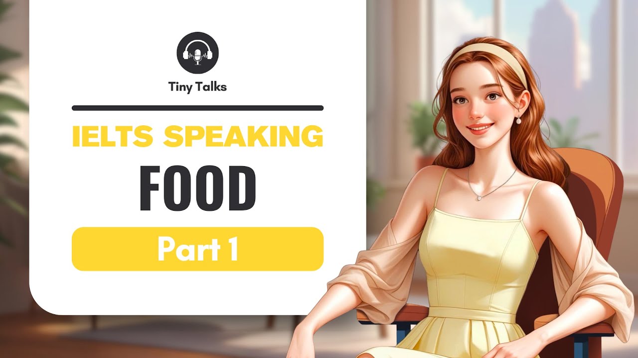 IELTS Speaking Part 1: FOOD | Band 6.5+ Sample Answers - YouTube