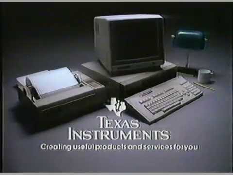 1983 Texas Instrument Computer Commercial - YouTube
