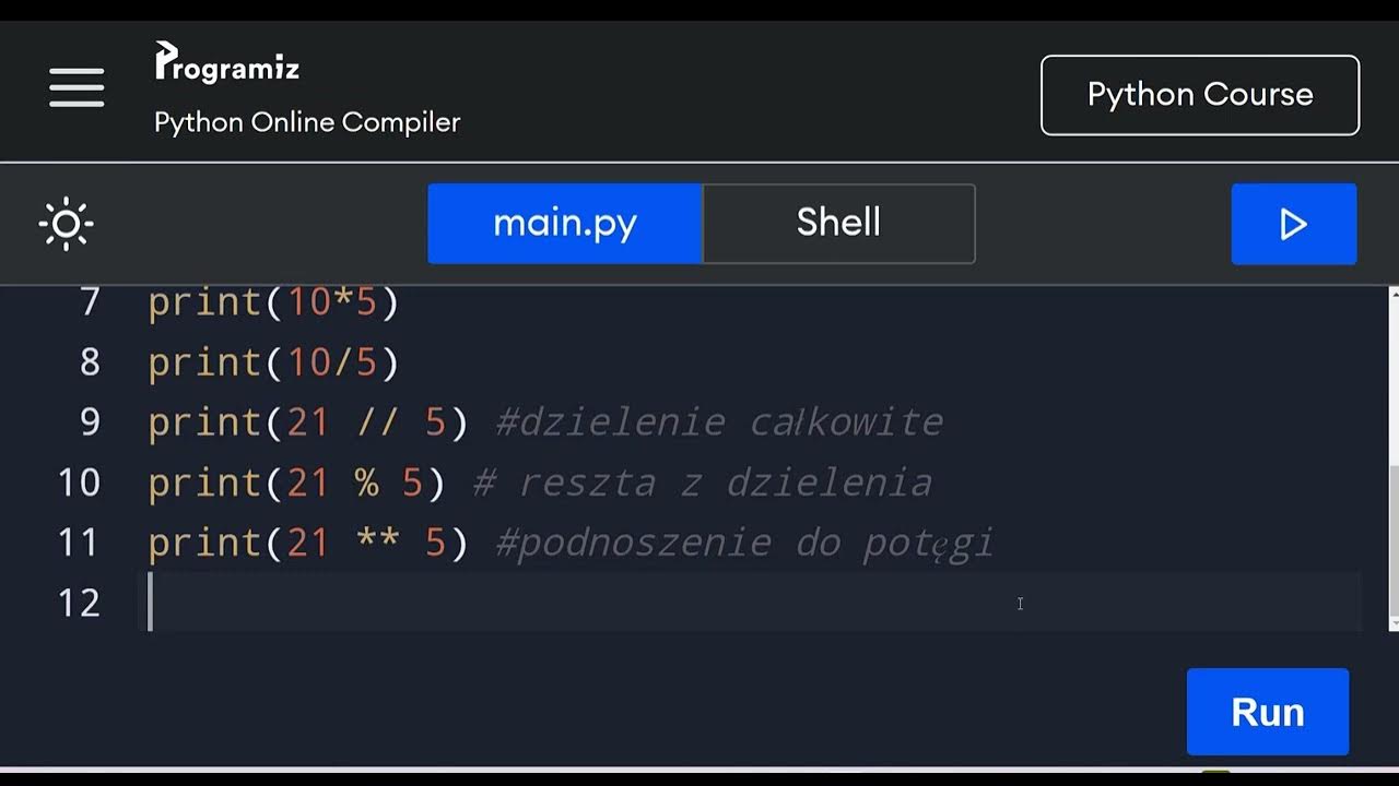 Podstawy pracy w środowisku Python- wstęp - YouTube