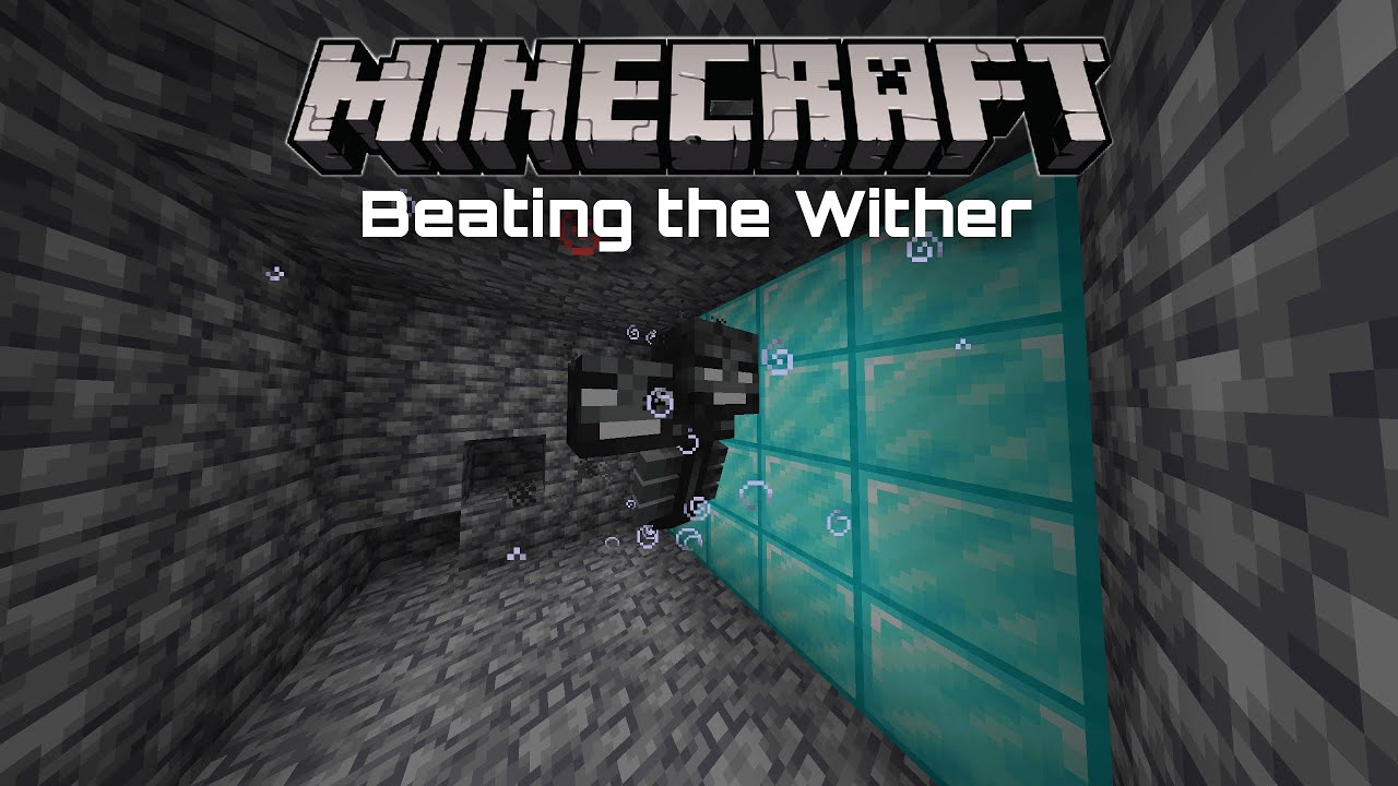 Killing the Wither in Minecraft 1.19 - YouTube