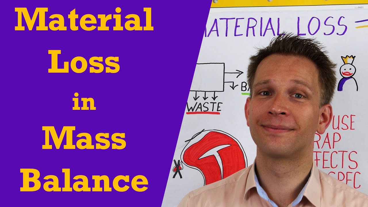 How to link material loss analysis with a mass balance - YouTube