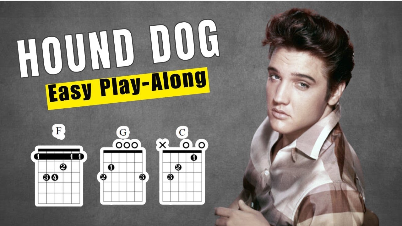 Hound Dog Play Along With Chords Lyrics & Timing - YouTube