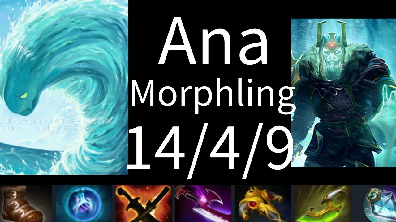 Ana Morphling vs LC, WK, DW, Zeus, AA - dota2 - YouTube