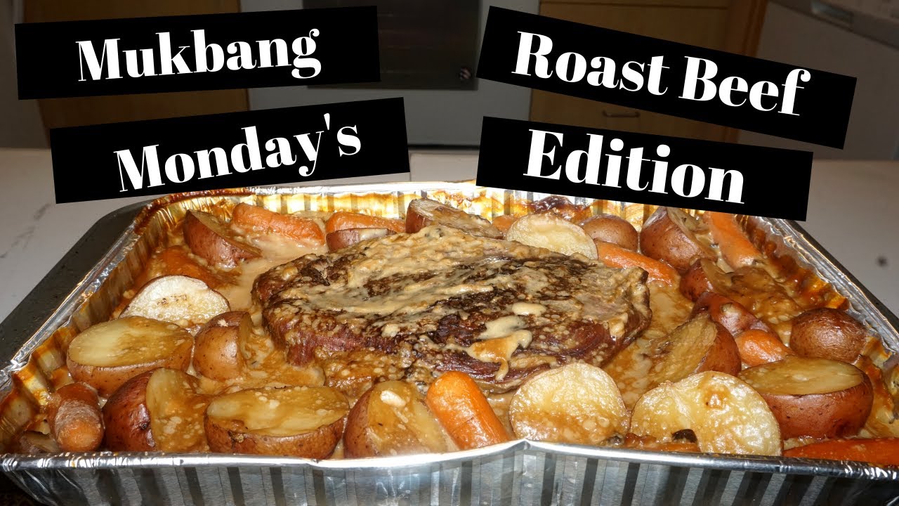 Roast Beef Mukbang | Mukbang Mondays - YouTube