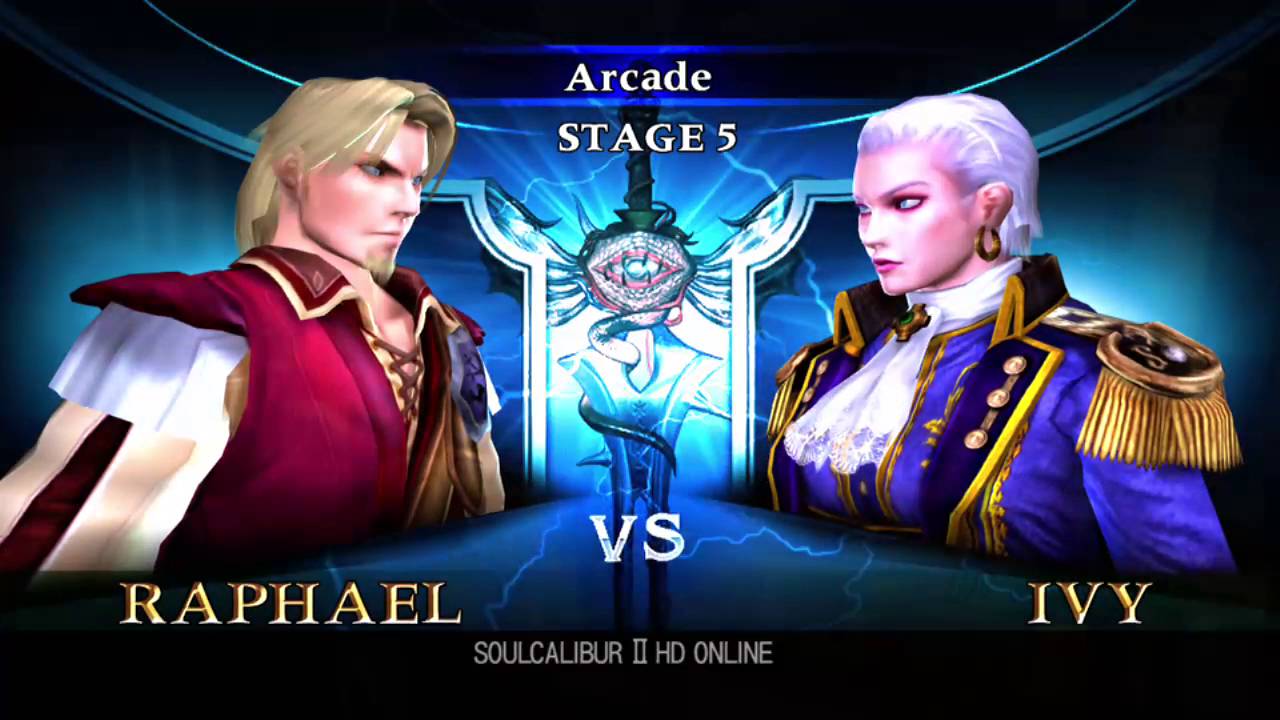 SOUL CALIBUR 2 HD - RAPHAEL ARCADE - YouTube