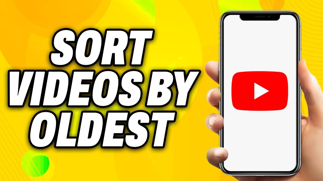 How To Sort Youtube Videos by Oldest (2025) - Quick Fix - YouTube