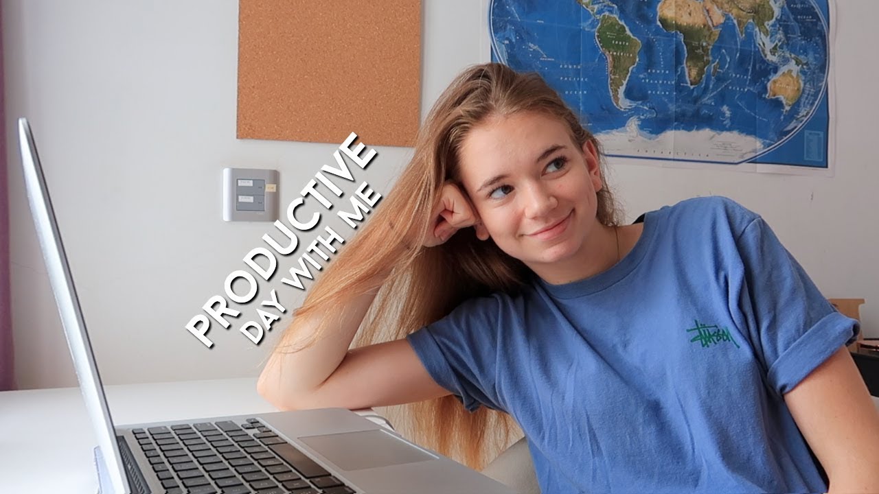 Productive Day with Me! Teenage Youtuber + Junior - YouTube