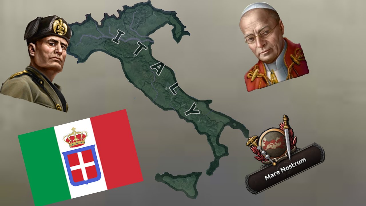Ranking Hoi4 Focus Trees - Italy - YouTube
