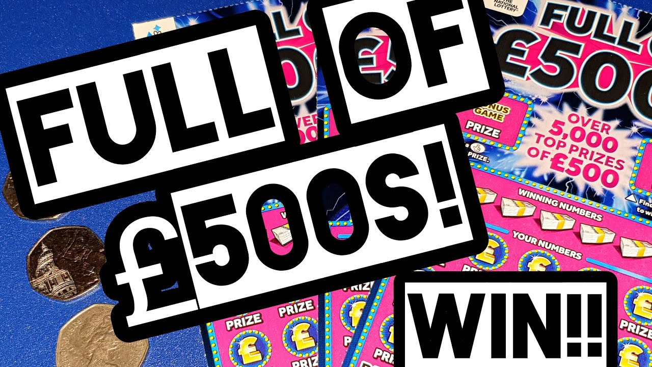 Full of £500s! Scratch Cards win! | Bierans Cards - YouTube