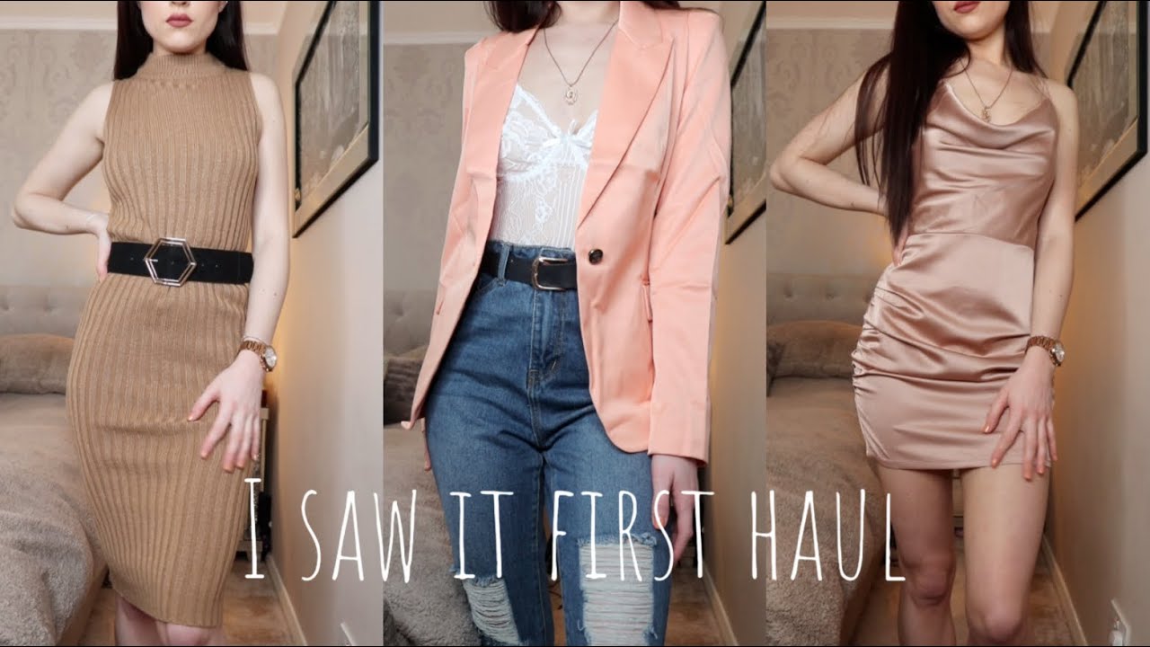 I SAW IT FIRST TRY-ON HAUL || MARCH 2019 - YouTube