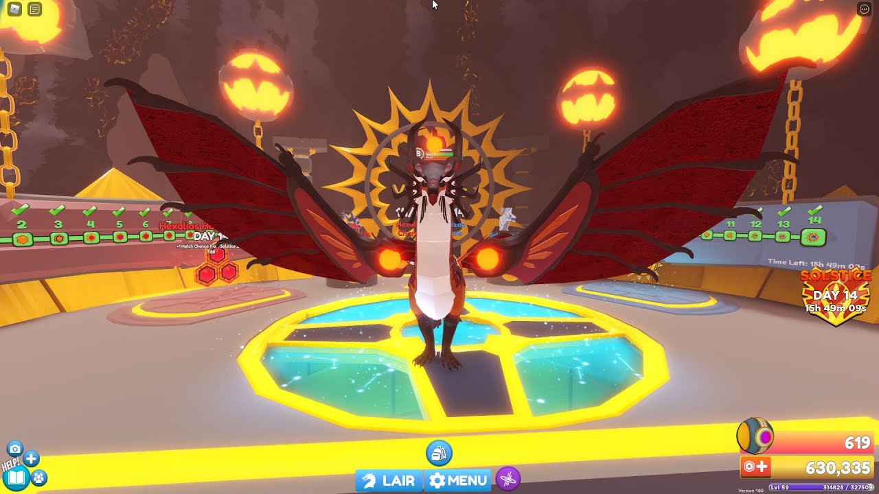 Volkumos showcase! | Roblox Dragon Adventures - YouTube