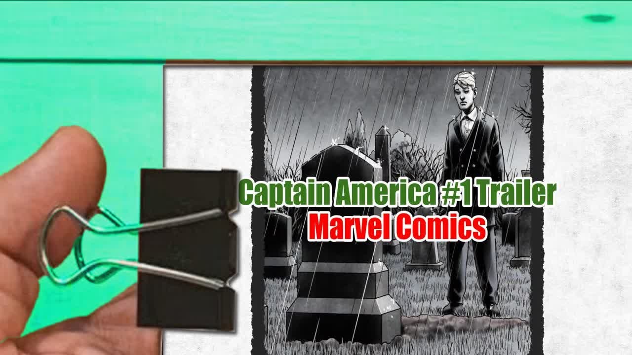 Captain America #1 Trailer Marvel Comics - YouTube