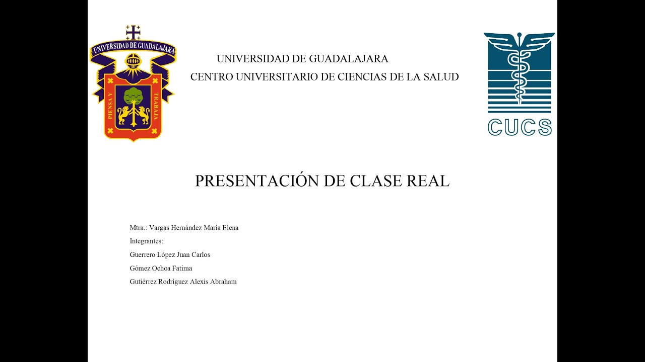 Presentación de Clase Real - YouTube
