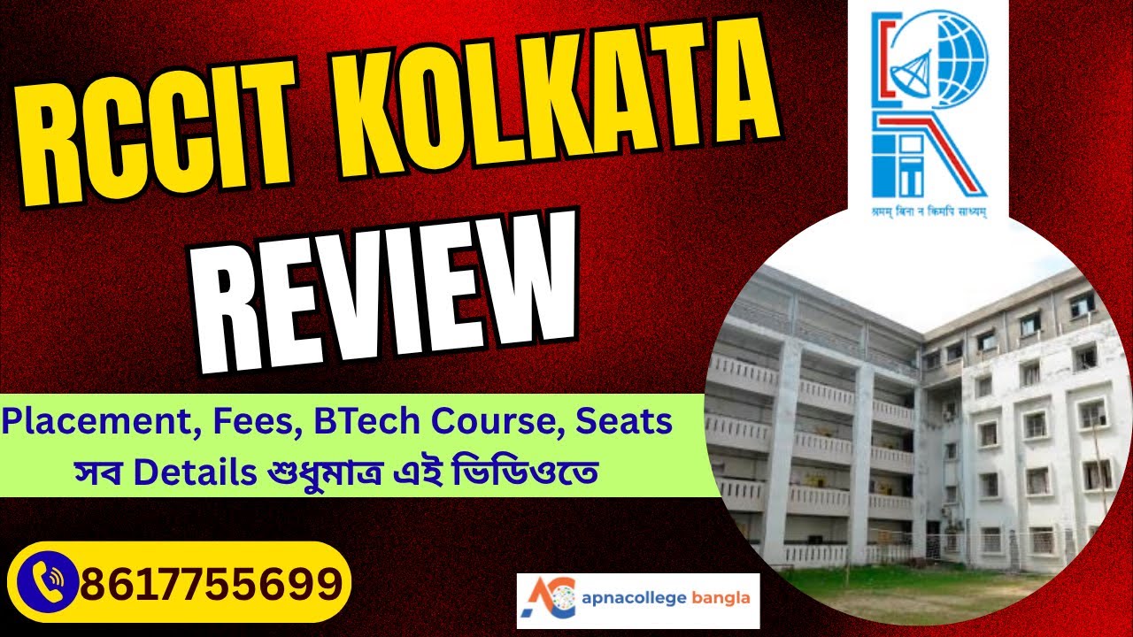 RCC Institute Of Information Technology BTech Course Review 2025 I Top ...
