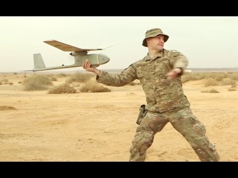 RQ-11B Raven UAV Operator *Airman 1st Class Weaver, USAF - YouTube