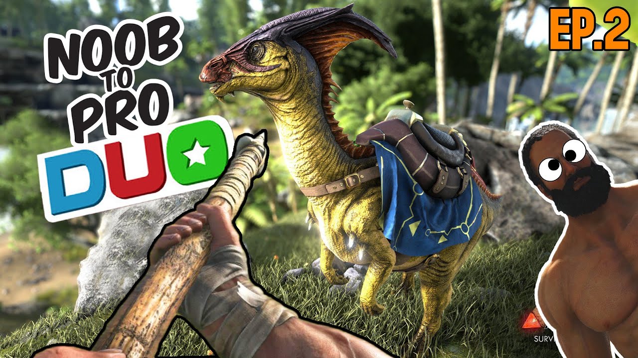 ARK NooB to Pro Duo's EP.2 with Akan22 & ProGabbar - ARK: Survival ...