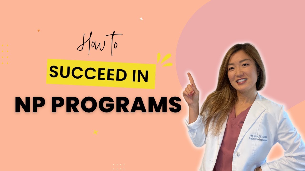 Nurse Practitioner Explains【5 Tips to Succeed in NP Programs】（英語と日本語の字幕 ...