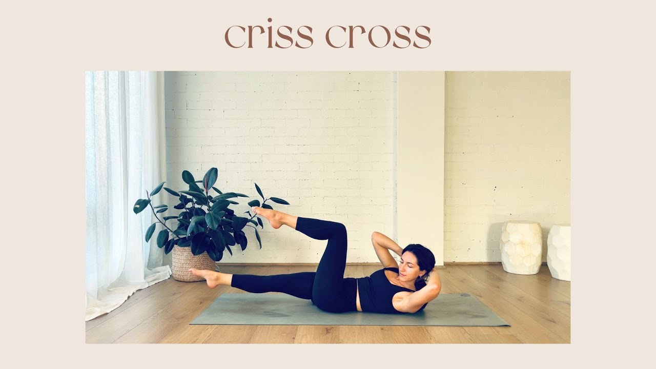 Criss Cross | Pilates | Bibliothèque d'exercices - YouTube