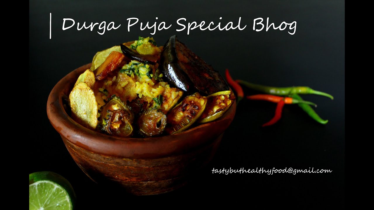 Durga Puja Bhog | Authentic Bengali Vhog Recipe | Durga Pujo Prasad ...