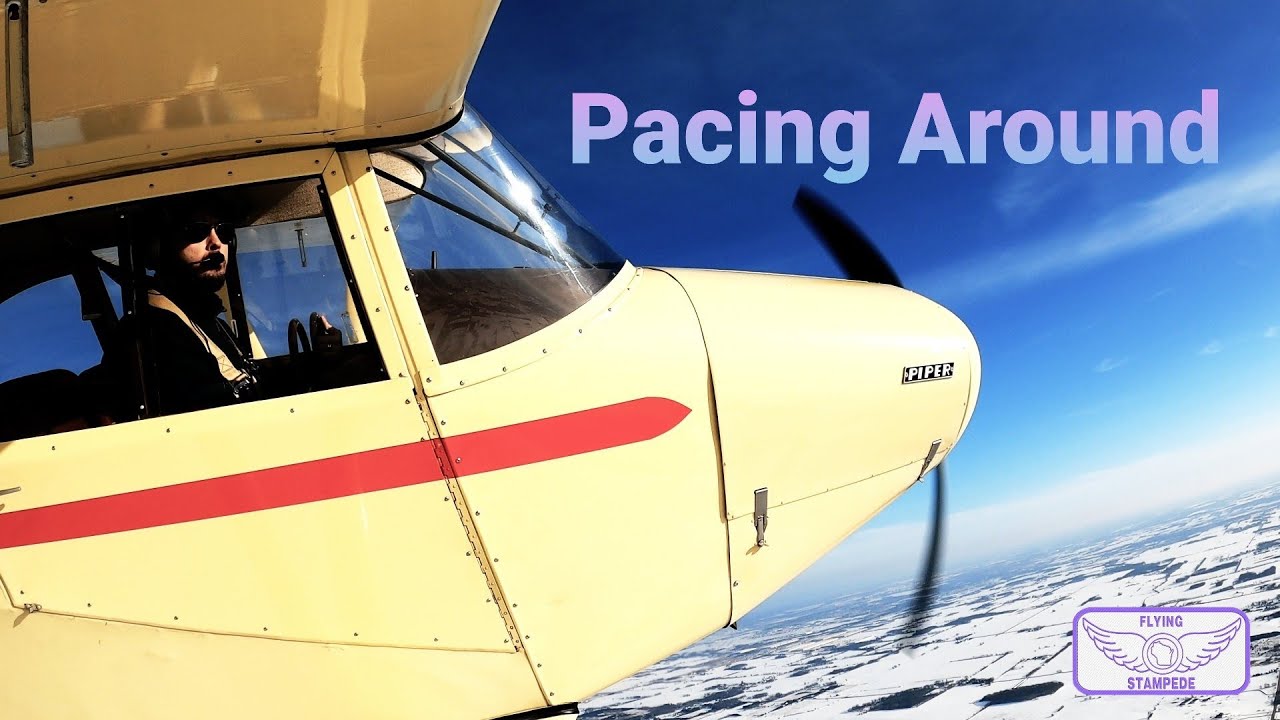 Pacing Around : Late Afternoon Flight In The Piper Pacer - YouTube